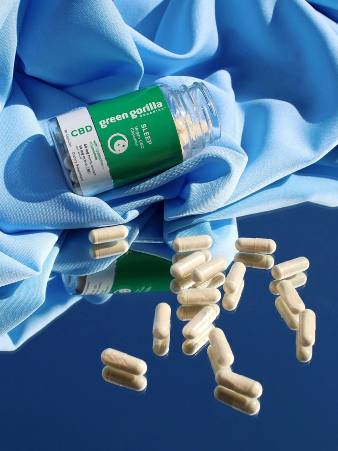 Broad Spectrum CBD Capsules for Sleep | Green Gorilla™