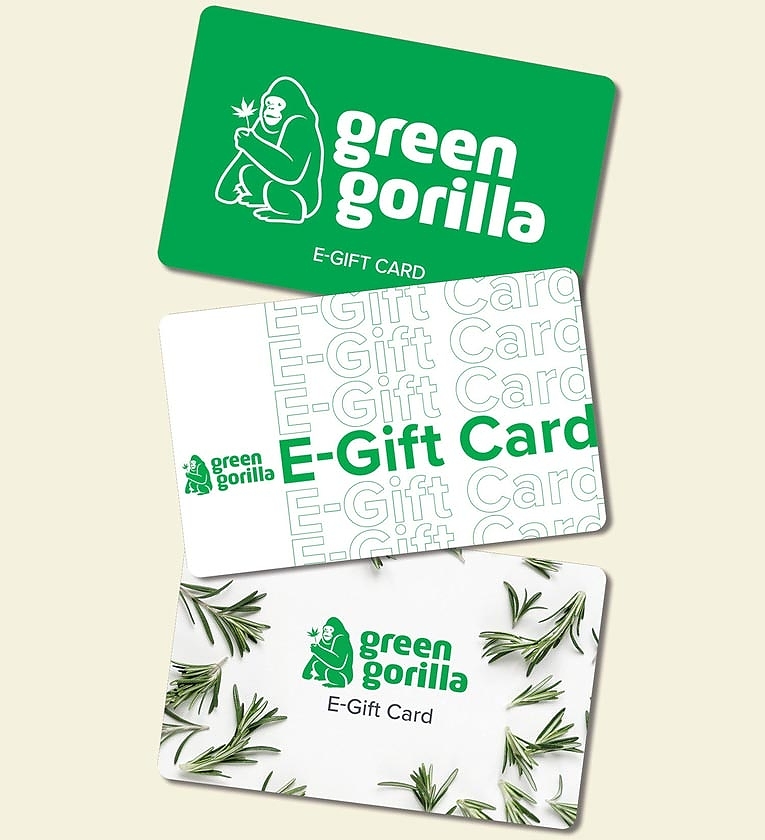Gifts | Purchase CBD Gift Cards Here | Green Gorilla™